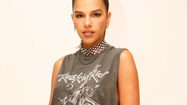 Rock in Rio é tema de look de Mariana Rios