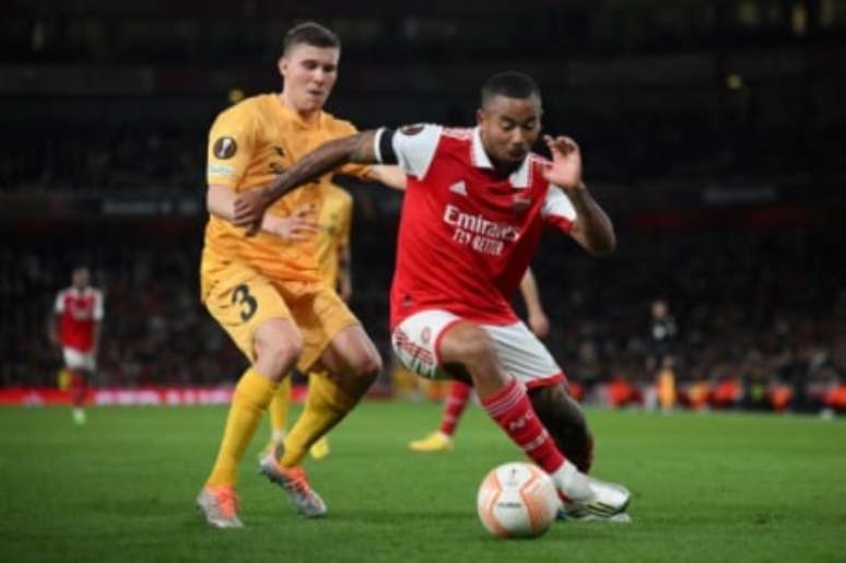 Mikel Arteta, técnico do Arsenal, rasga elogios para Gabriel Jesus