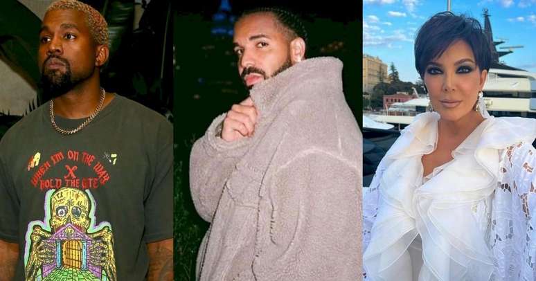 Kanye West revela que Kris Jenner viveu romance com Drake