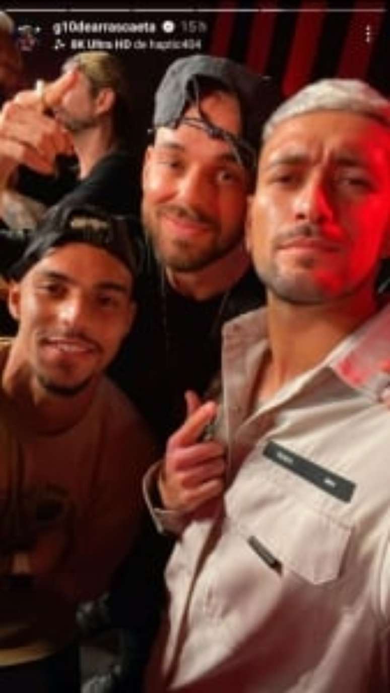 Com direito a show do rapper L7, jogadores do Flamengo comemoram título ...