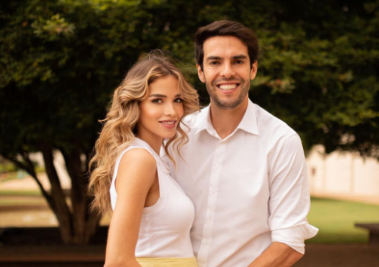 Kaká e Carol Dias anunciam sexo e nome do bebê que esperam