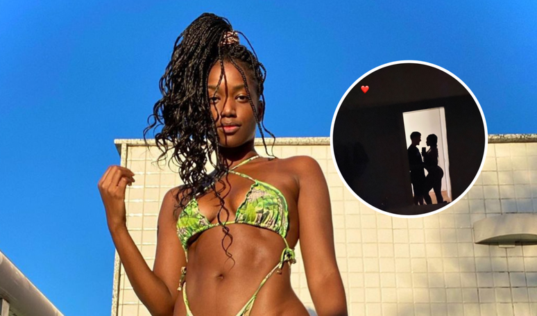 Suporto affair de Iza, jogador de futebol mostra foto íntima ousada e web nota: 'É ela e está nua!'