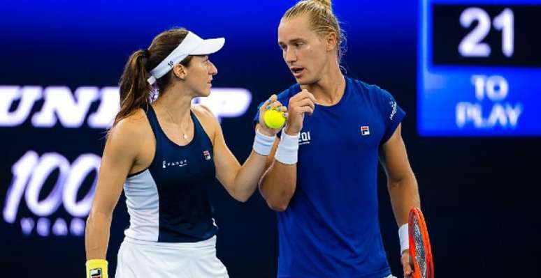 Stefani e Matos voltam a brilhar e estão nas quartas do Australian Open