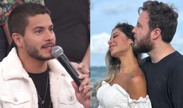 Arthur Aguiar dá unfollow em Thiago Nigro após influenciador revelar namoro com Maíra Cardi, sua ...