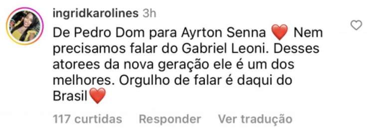 Plataforma de streaming anuncia ator que vai interpretar Ayrton Senna ...