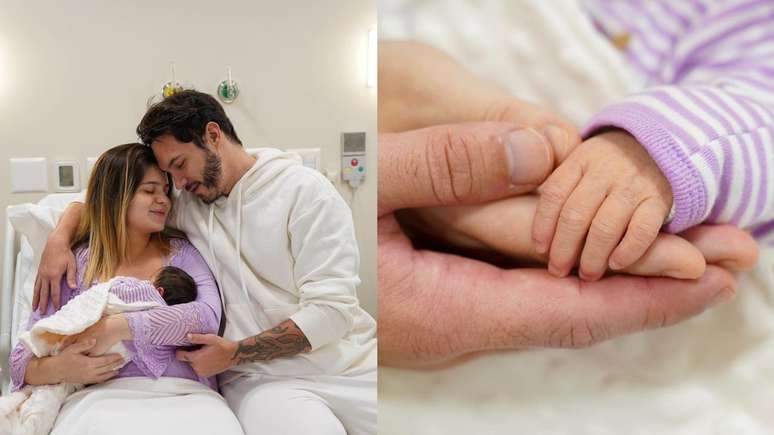 Nasce Lua, primeira filha de Viih Tube e Eliezer