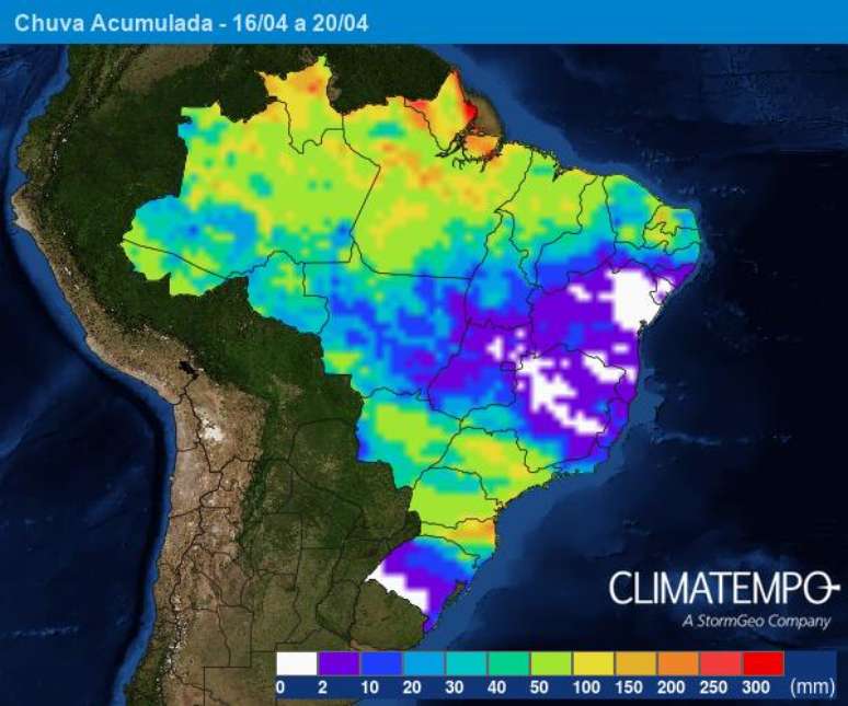 ZCIT continua provocando chuva na costa norte do Nordeste