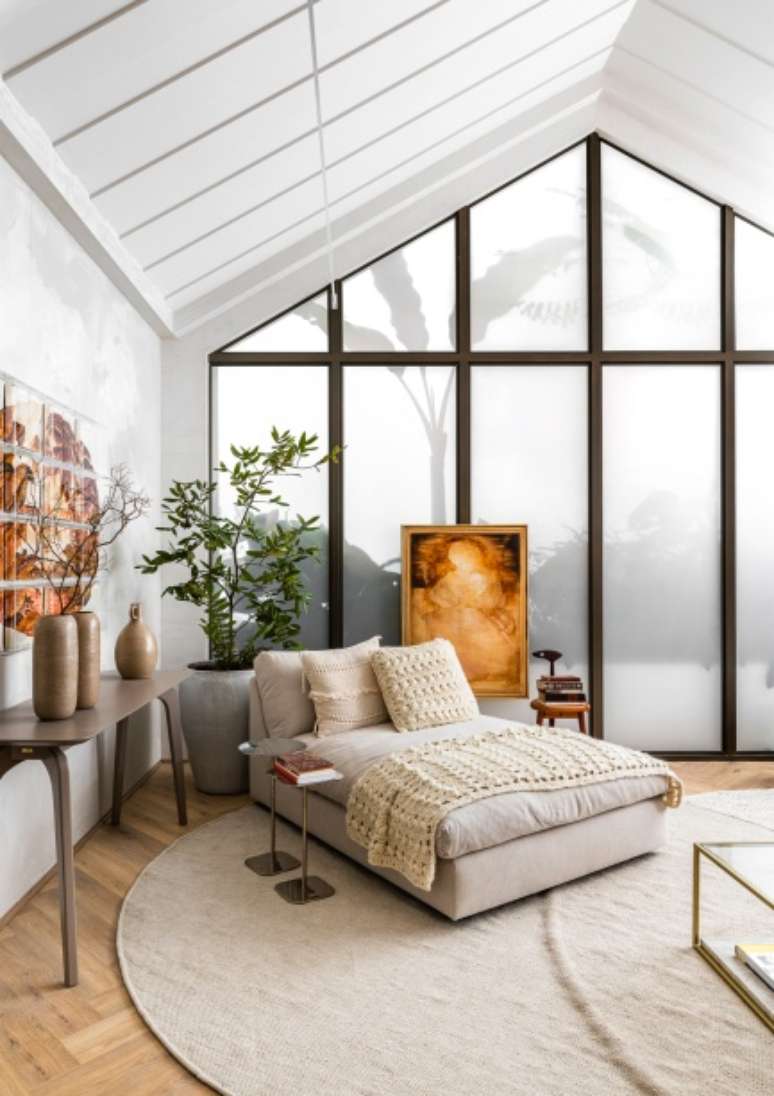 Com 55m², o Ateliê da Ceramista é espaço de criatividade e tranquilidade