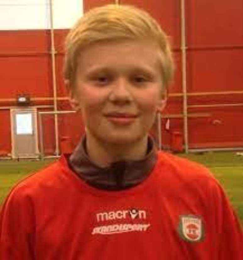 Haaland já arrebentava desde criancinha. Veja os gols