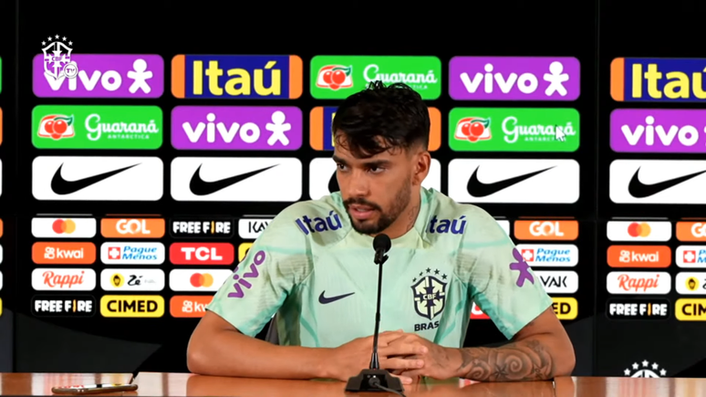 Paquetá despista sobre Ancelotti: 'Deixamos com o presidente' Paquetá despista sobre Ancelotti: 'Deixamos com o presidente'