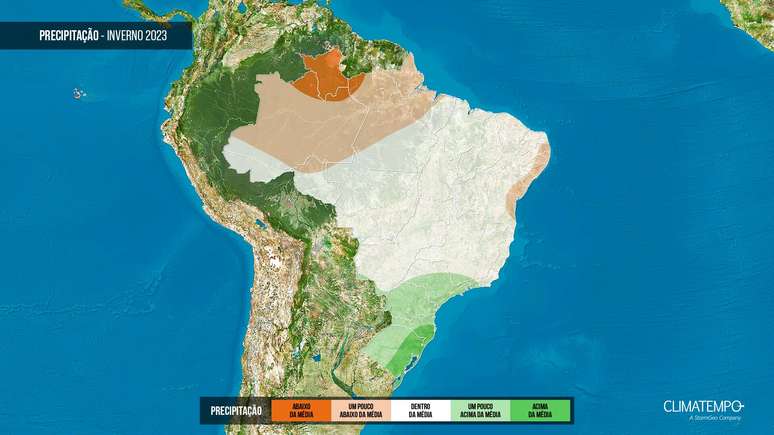 Calor acima no normal e chuva abaixo da média no Amazonas