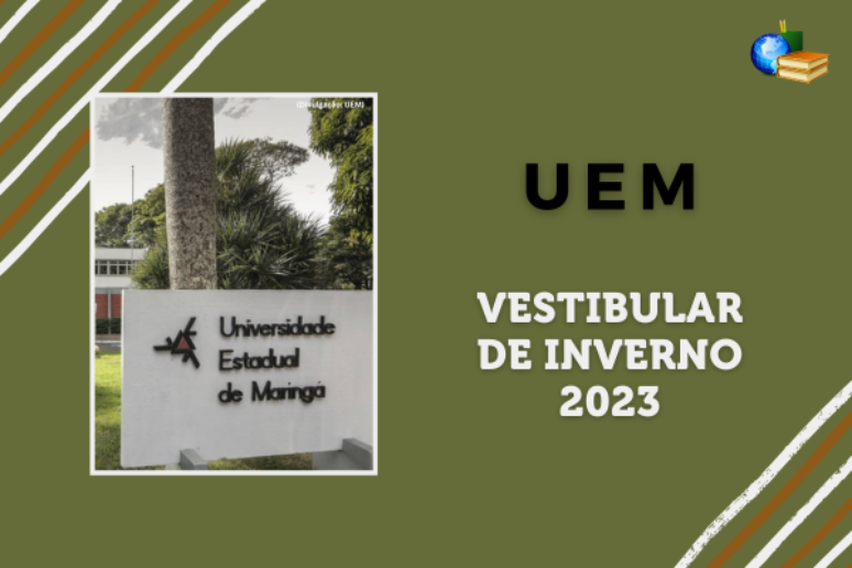 UEM Inverno 2023: inscrição do vestibular encerra hoje! UEM Inverno 2023: inscrição do vestibular encerra hoje!
