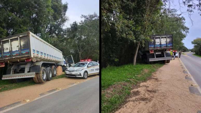 Tragédia no RS: Mulher morre atropelada por caminhão sem motorista