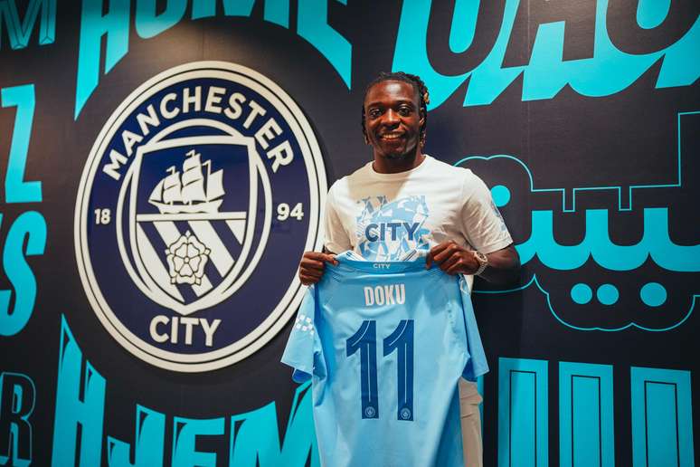 Manchester City anuncia contratação de Jeremy Doku, promessa da seleção ... Manchester City anuncia contratação de Jeremy Doku, promessa da seleção ...