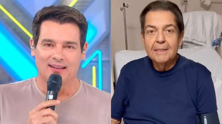 Celso Portiolli quebra protocolo no SBT e manda recado para Faustão