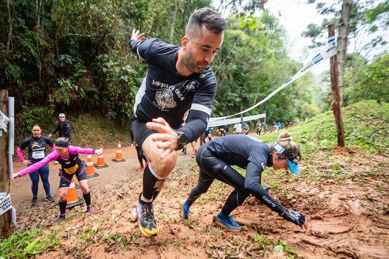 Chuva, frio e lama dão emoção ao Rocky Mountain Games