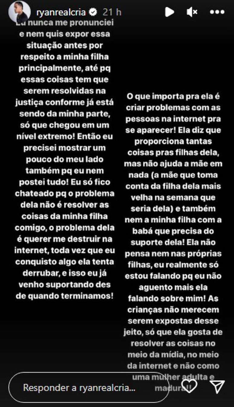 Atriz de 'Vai na Fé' acusa ex-marido de agressão; cantor diz que ...