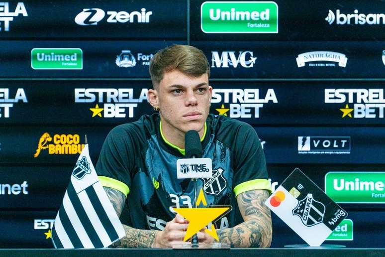 Ex-Corinthians, Chrystian Barletta destaca sequência e confiança pelo Ceará
