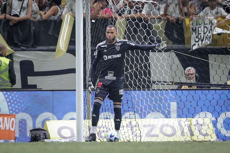 Everson valoriza vitória do Atlético-MG sobre o Cuiabá: Everson valoriza vitória do Atlético-MG sobre o Cuiabá: