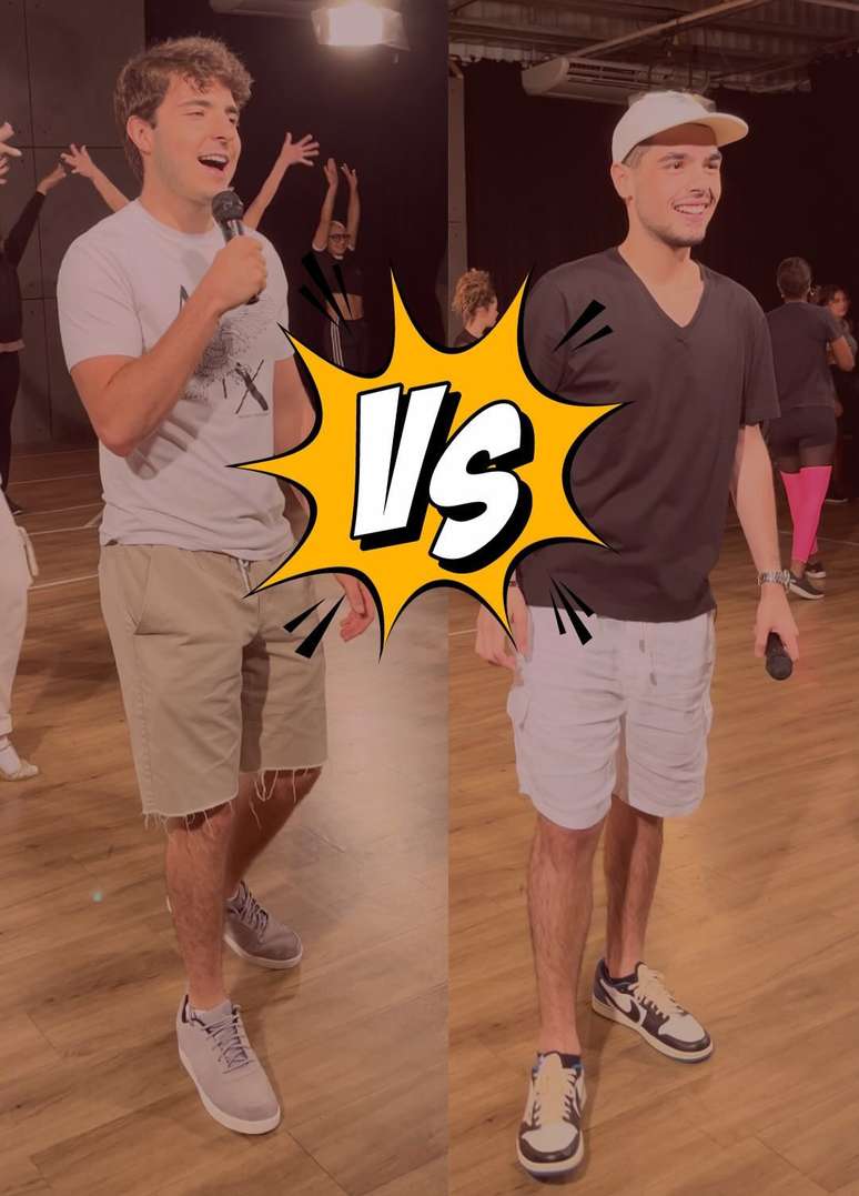 Globo revela ensaio da Batalha de Lip Sync entre os filhos de Gugu e ...