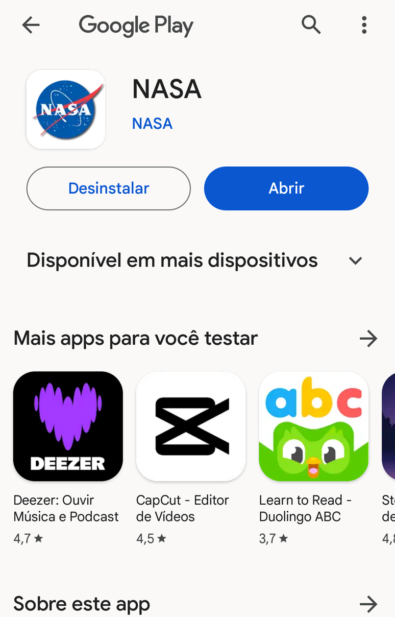NASA Plus: como baixar o aplicativo de streaming em seu smartphone?