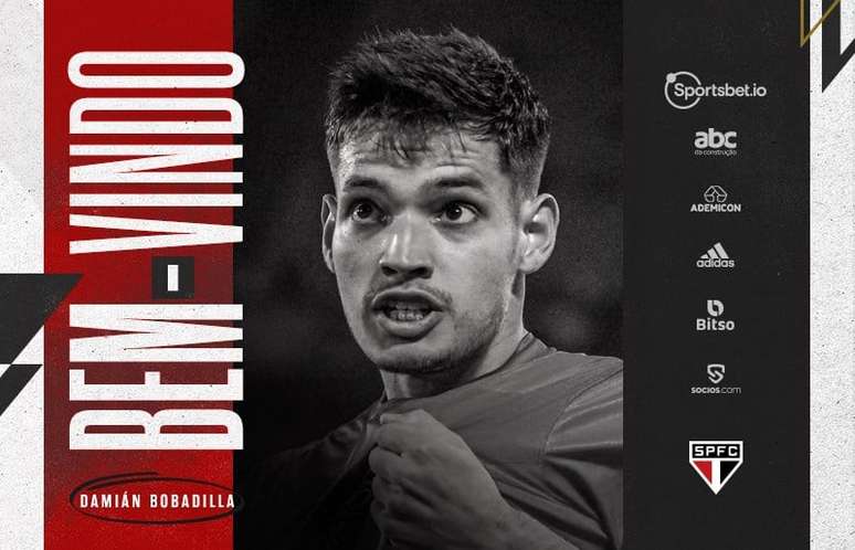 São Paulo anuncia a chegada de Damián Bobadilla