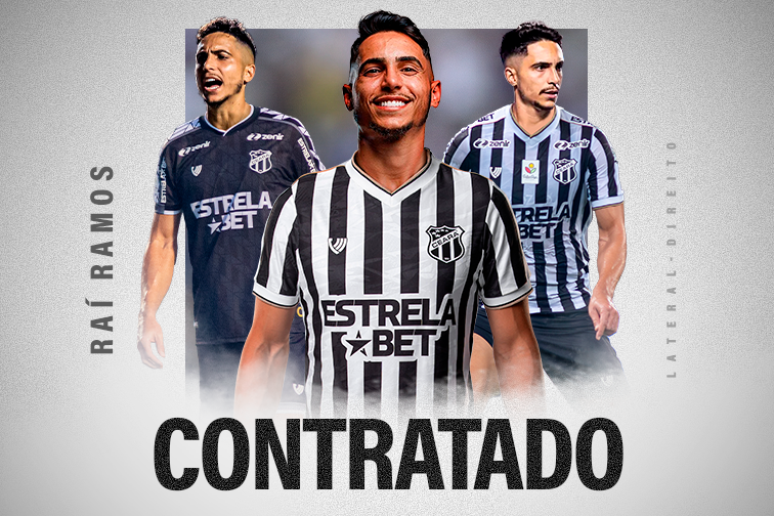 São Paulo empresta lateral Raí Ramos para o Ceará por uma temporada