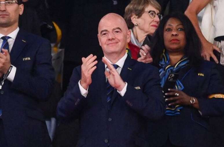 Presidente da Fifa parabeniza Palmeiras por vaga no Mundial de Clubes-2025