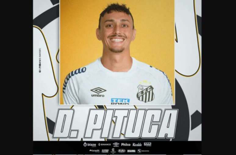 Santos anuncia retorno de Diego Pituca