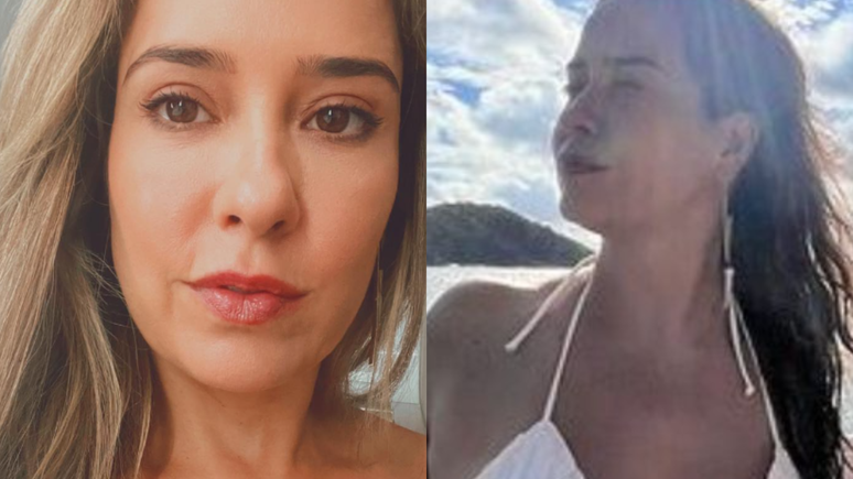 Aos 46 anos, Paloma Duarte chama atenção ao ostentar corpo em fotos de ...