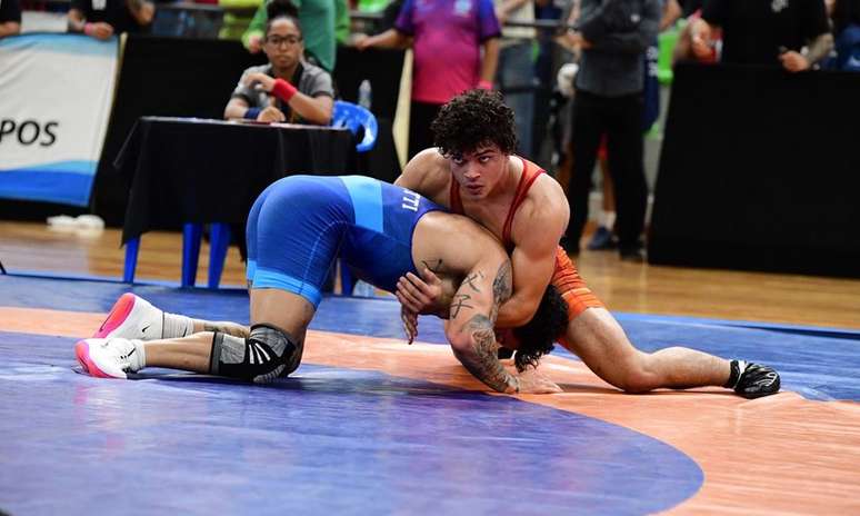 Pedro Samuel da Silva fica longe de vaga para Paris na luta livre