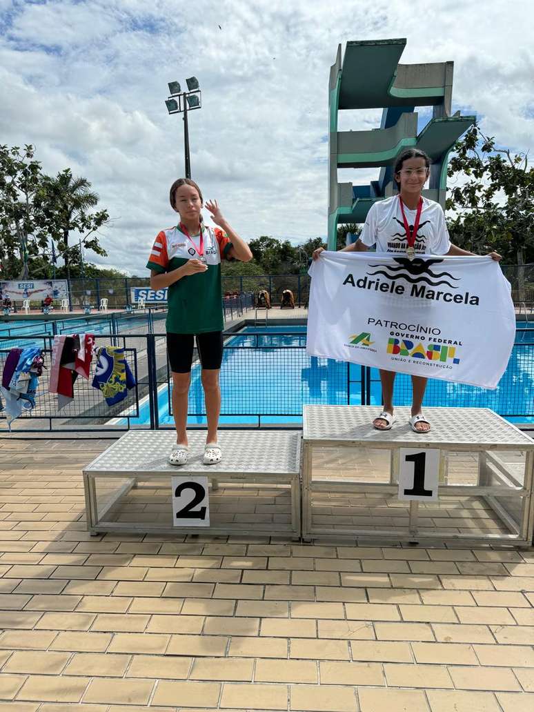 Adriele Marcela quebra mais recordes na Natação Amazonense e se prepara ...