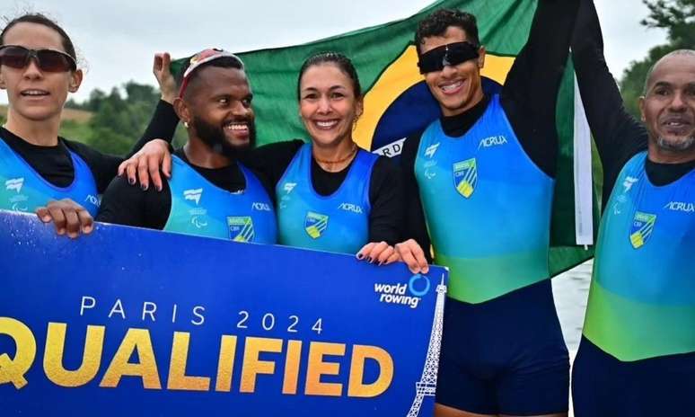 Equipe brasileira conquista vaga no Pré-Paralímpico de Remo