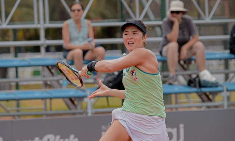 Gabriela Cé para na primeira rodada do ITF de Bréscia