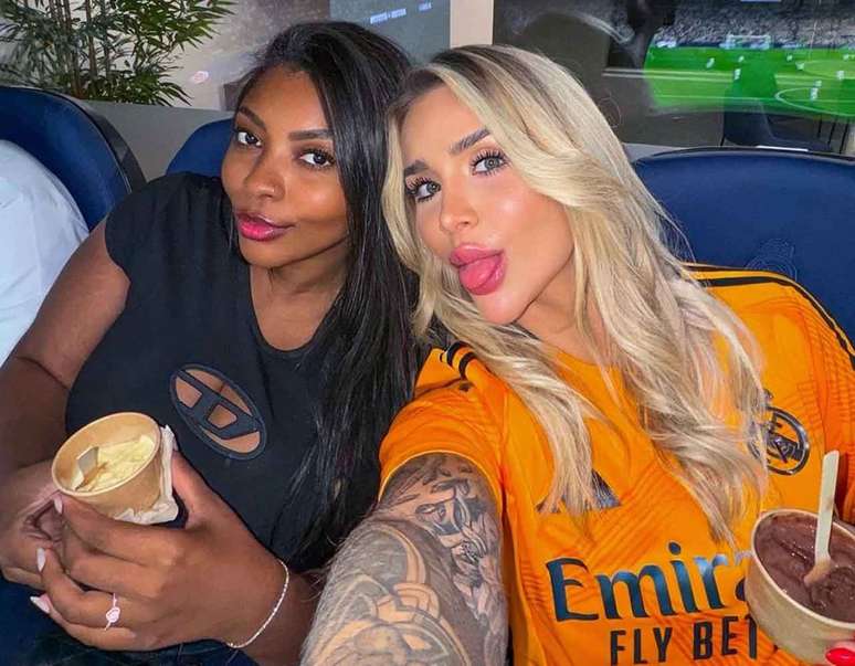 Rodrygo 'assume' relacionamento em comentário nas redes sociais de modelo