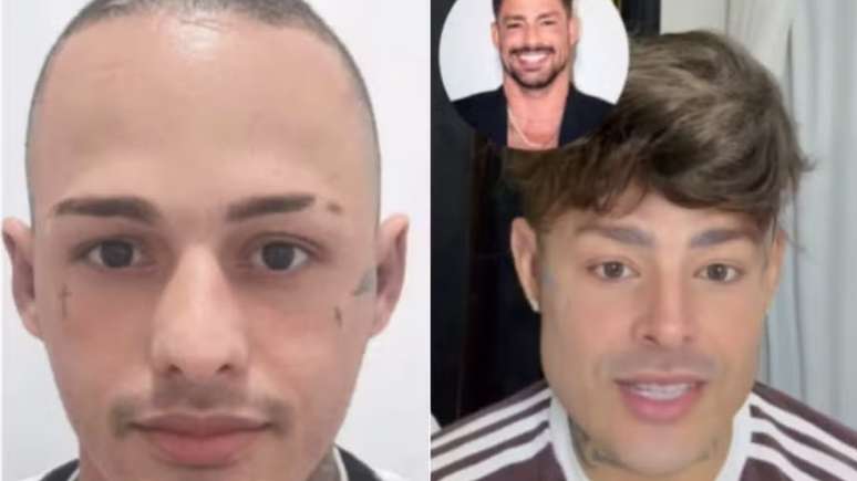 Deu certo? Após mudar aparência, influencer gasta fortuna para ficar com voz de Cauã Reymond