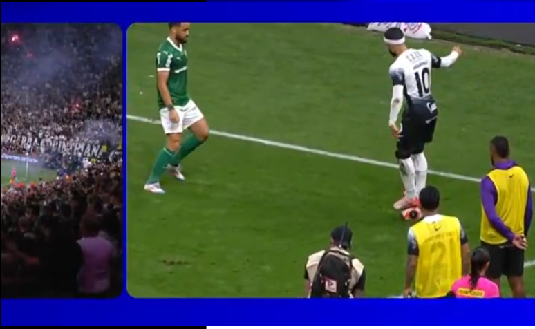 Memphis fica parado em cima da bola e causa confusão entre Corinthians ...