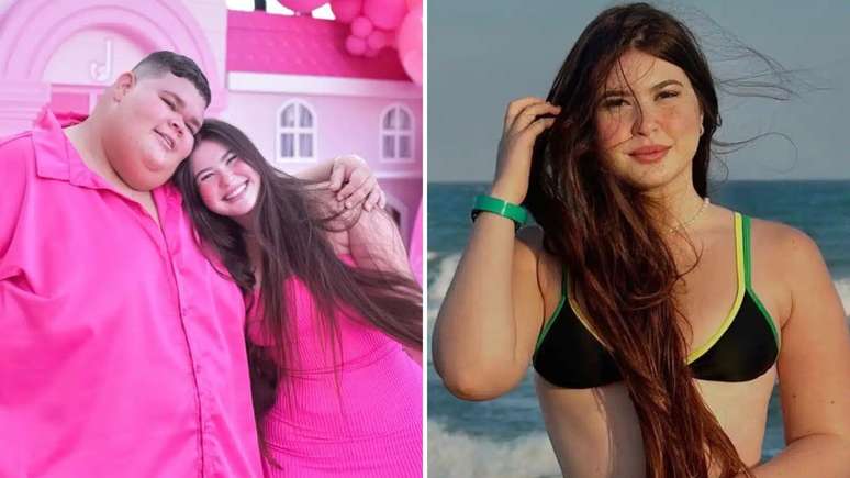 12kg a menos! Nicolle Caroline foca na saúde com o namorado Gordão da XJ