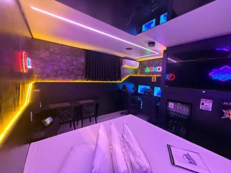 Motel Desirée inaugura a primeira suíte "gamer" do Brasil
