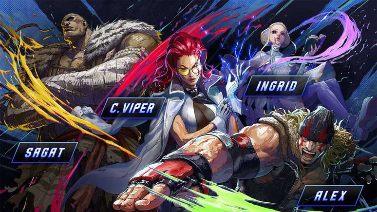 Sagat, C. Viper, Alex e Ingrid estão a caminho de Street Fighter 6