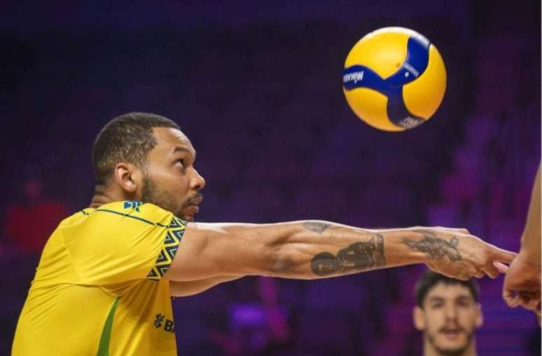 Números de Brasil 3 x 0 China pela VNL-25