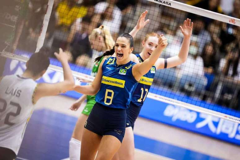 Brasil na VNL-25: veja números da campanha