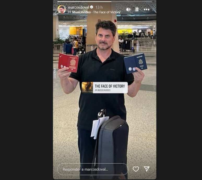 Marcos do Val nega fuga e diz que viajou aos EUA para curtir parque com ...