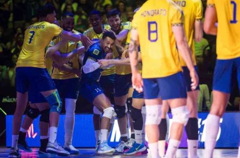 Brasil define elenco para a disputa do bronze na VNL-25