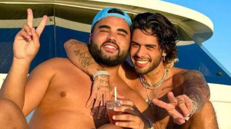 Climão! Lucas Guedez manda alfinetada para Zé Felipe e se explica: 'Não tenho culpa'