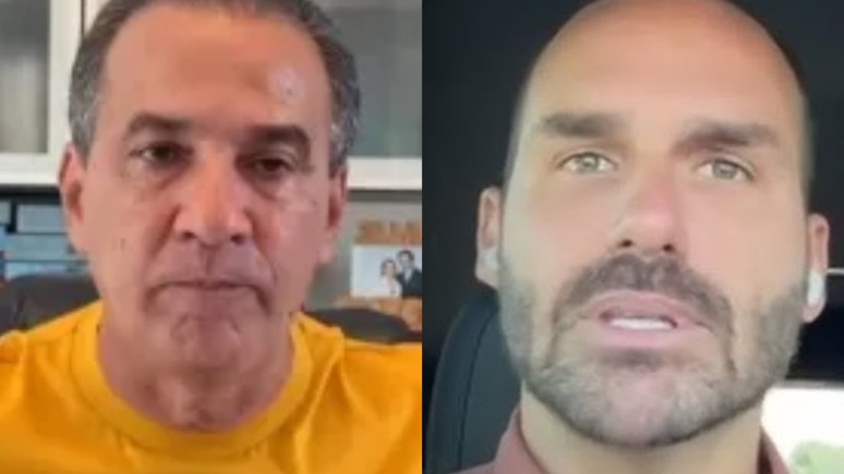 Em áudio, Silas Malafaia xinga Eduardo Bolsonaro: 'Seu filho é um babaca'