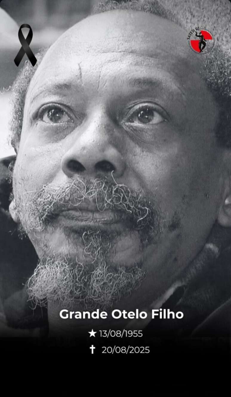 Morre aos 70 anos o ator Grande Otelo Filho