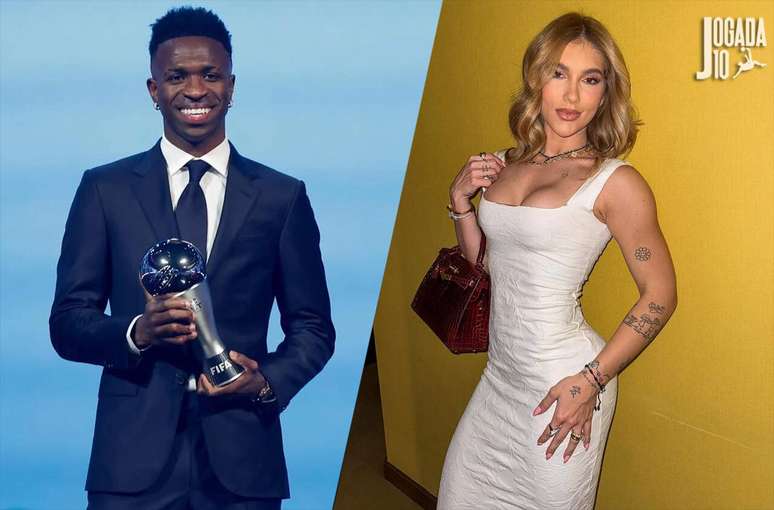 Virginia visita estádio do Real Madrid em meio a rumores de romance com Vini Jr