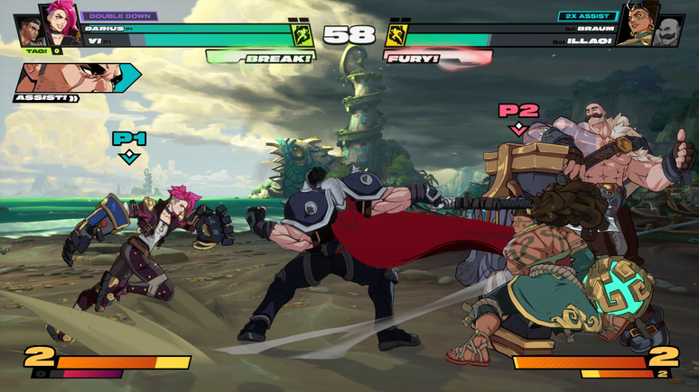 2XKO entra em Acesso Antecipado e anuncia o programa de torneios First Impact