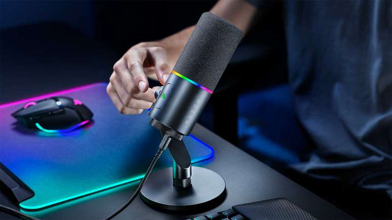 Razer apresenta o microfone Seiren V3 Pro com qualidade de áudio de ...